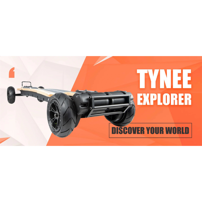 Tynee Explorer - All terrain - Off Road Electric Skateboard | Shopee ...