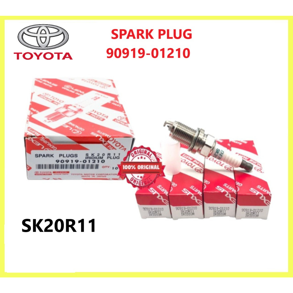 TOYOTA IRIDIUM Spark Plug 90919-01210-Toyota Estima/Camry/Harrier/Altis/Alphard/Lexus/Vios ...