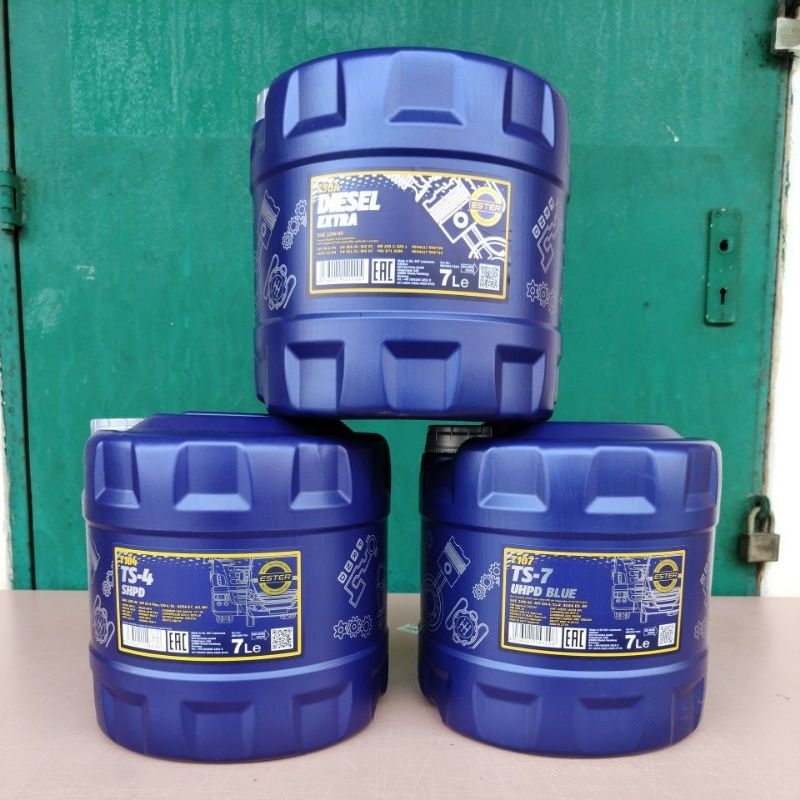 Mannol ( 7 Liter ) TS-7 , DIESEL EXTRA , TS-4 Engine Oil。 | Shopee Malaysia