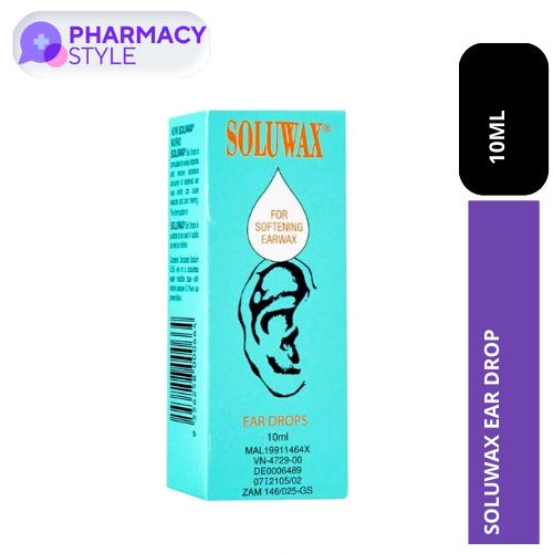SOLUWAX EAR DROPS 10ML | Shopee Malaysia