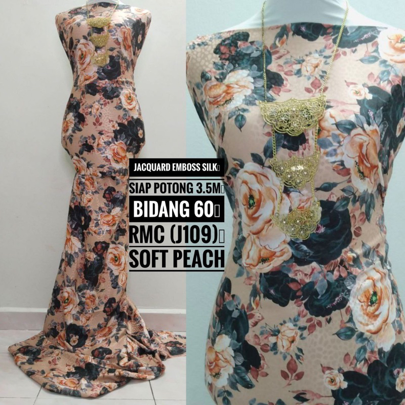 KAIN PASANG JACQUARD SILK EMBOSS SETAMODA KAIN ELA SUTERA GUANGZHOU ...