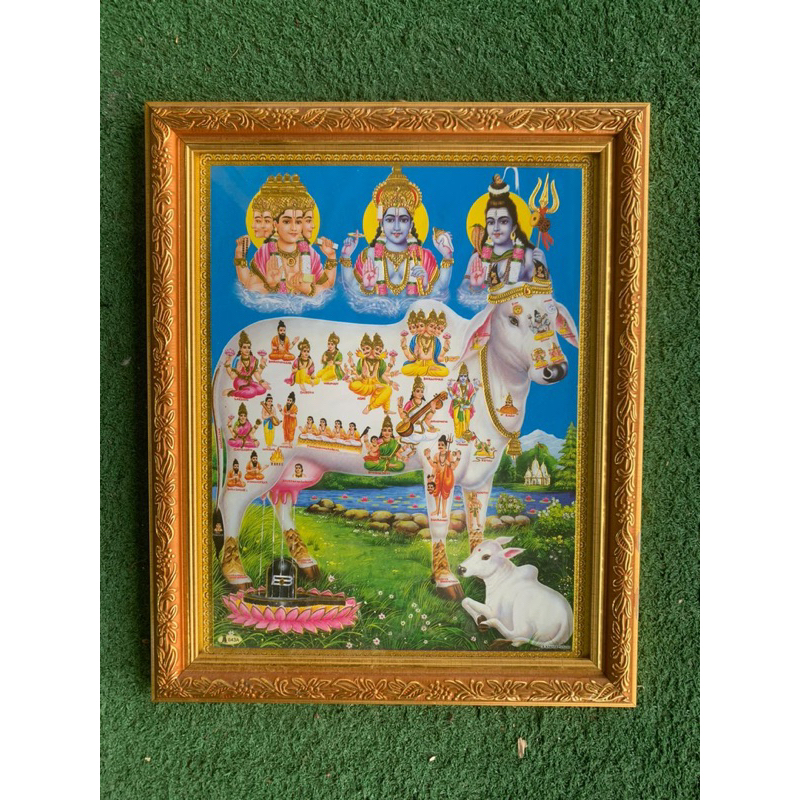 Komatha Photo With Gold Frame - Shri Sai Jothy Store | Shopee Malaysia
