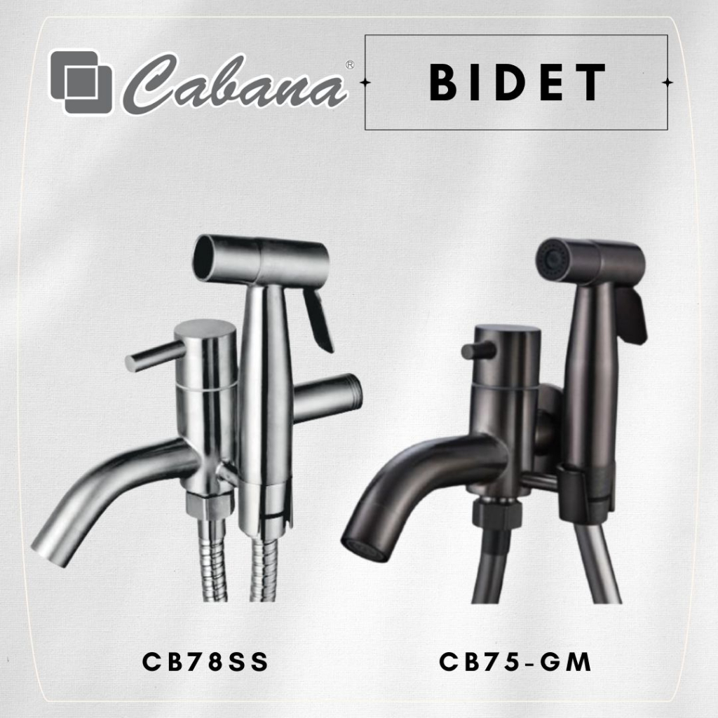 CABANA Stainless Steel Two Way Bidet Bronze/Bidet Spray Set Tandas ...