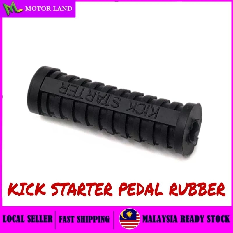 UNIVERSAL KICK STARTER PEDAL RUBBER MOTORCYCLE MOTOSIKAL GETAH ENGKO ...