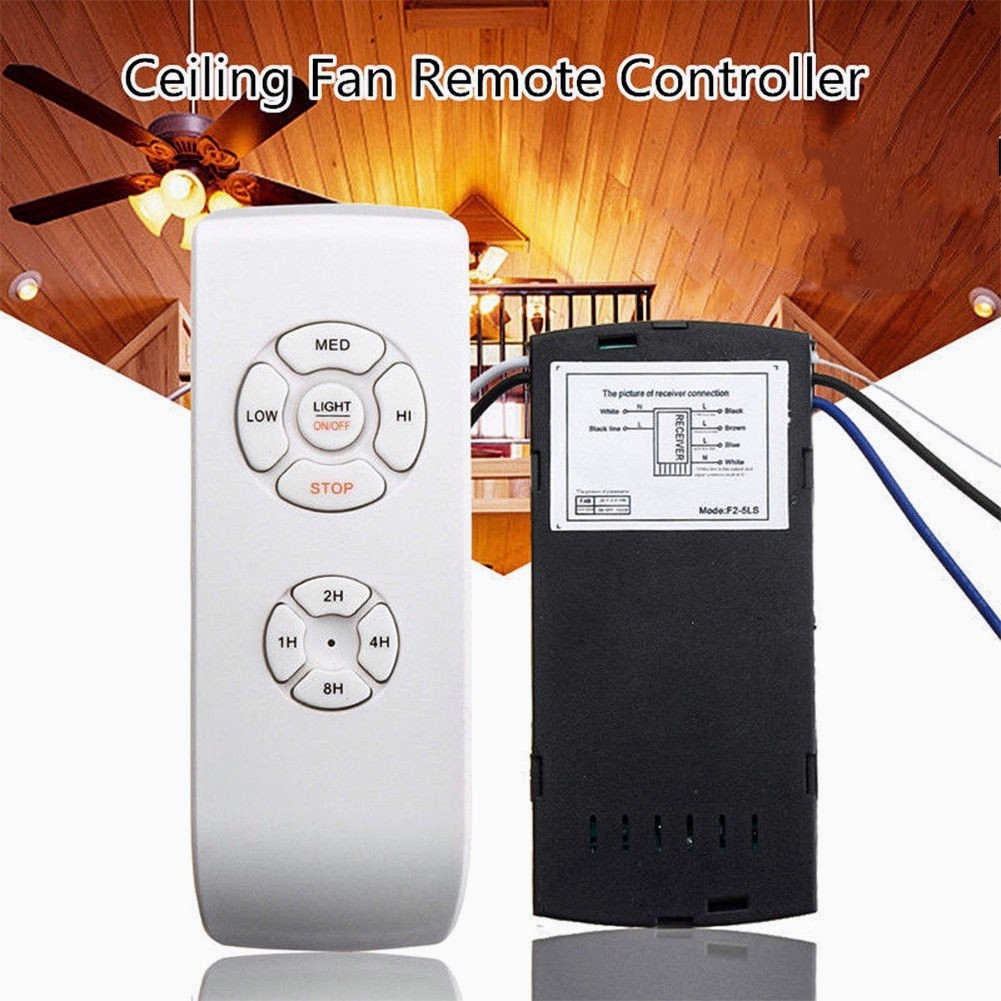 Universal Ceiling Fan Lamp Remote Controller + PC Board Set Multi Alat ...