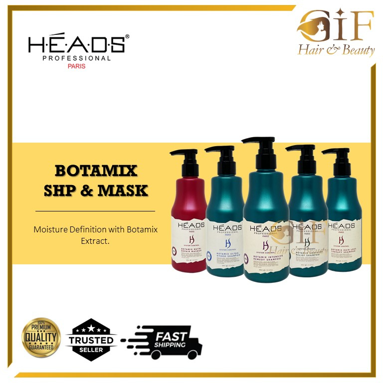 HEADS Professional Paris Botamix Shampoo / Masque (300ml) | Shopee Malaysia