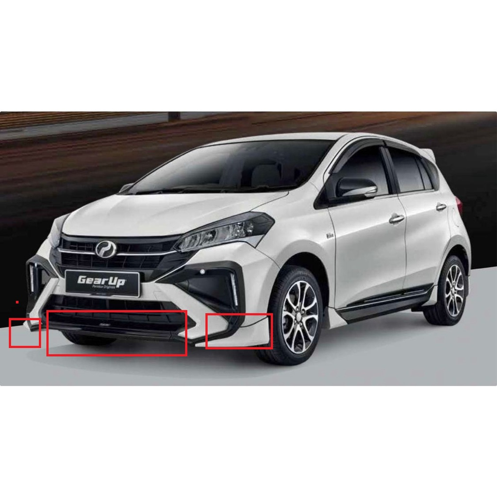 Perodua Myvi Third Generation 3rd Generation 2021 Gear Up Skirting Body ...