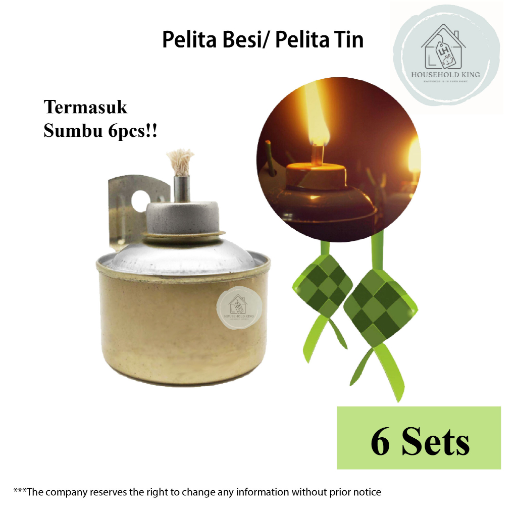 8 sets Pelita Hari Raya Besi Tin Lampu Puasa Raya | Shopee Malaysia