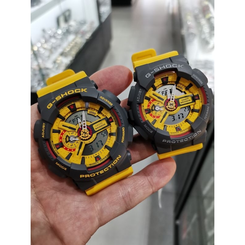 CASIO G-Shock Retro '90s-inspired Colorful Series GA-110Y-9A/GMA-S110Y ...