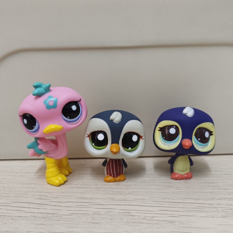 Littlest Pet Shop AUTHENTIC BIRDS PENGUINS OSTRICH LPS GENERATION 2 ...