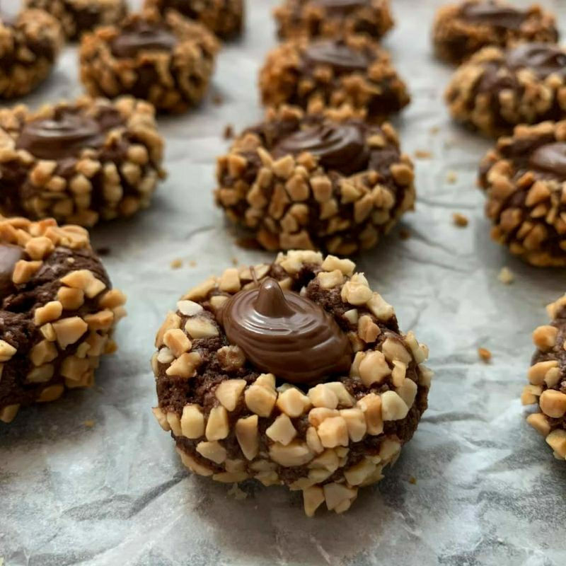 Mini Nutella Button Cookies | Shopee Malaysia