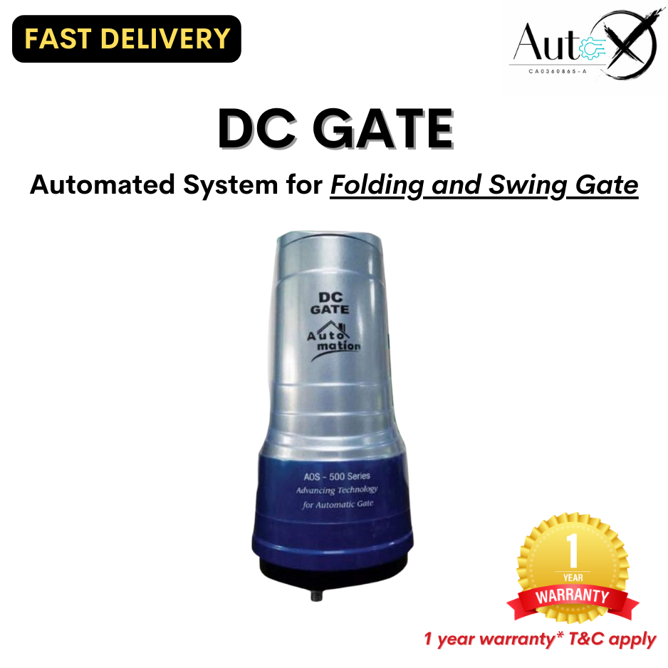 DC GATE Automation AOS - 500 Series for Folding and Swing Gate | Shopee ...