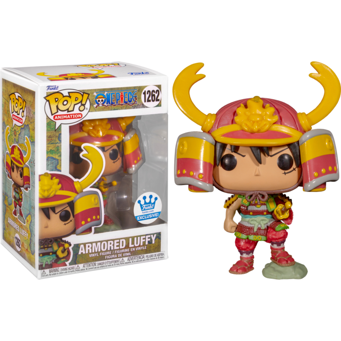 Funko Pop! One Piece -Armored Luffy Exclusive Pop! Vinyl Figures ...