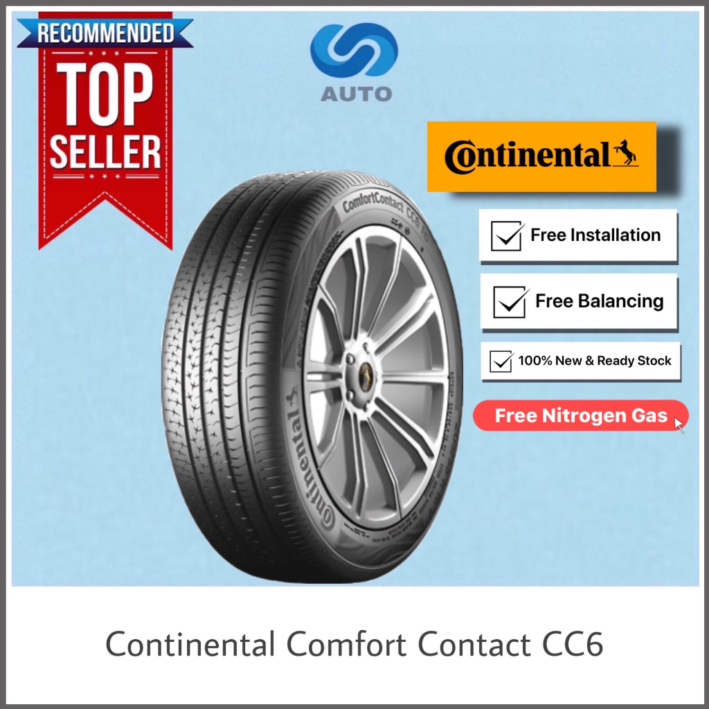 Delivery I Continental Conti Comfort Contact CC7 Car Tyre | Shopee Malaysia