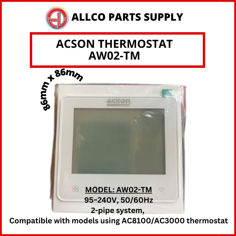 ACSON THERMOSTAT AW02-TM | ALLCO PARTS SUPPLY | Shopee Malaysia