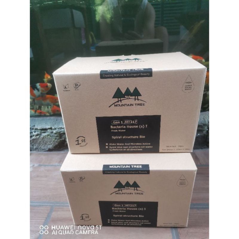 [1box=24pcs] Mountain Tree Spiral Bacteria Housing/Filter Media ...