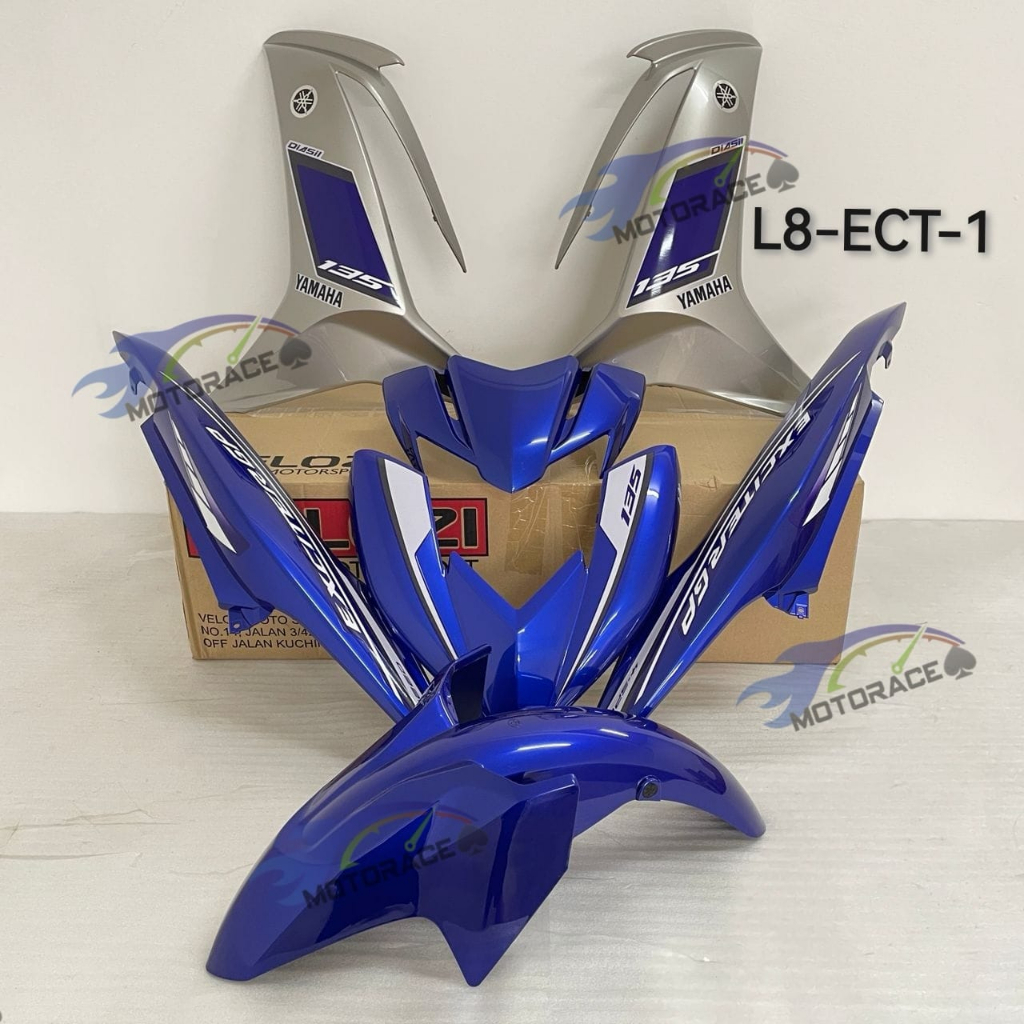VELOZI RACING FULL BODY COVER SET LC135 YAMAHA V8 FI EXCITER GP 2015 ...