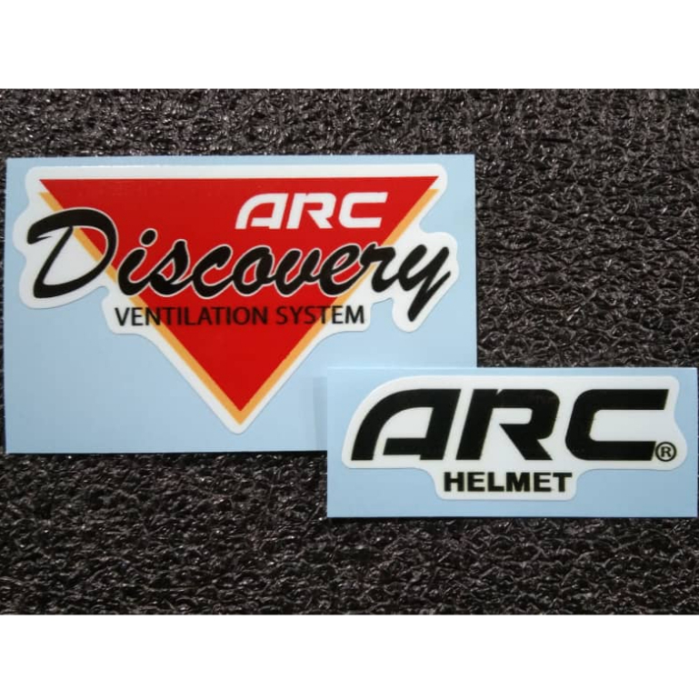 STICKER HELMET ARC DISCOVERY | Shopee Malaysia