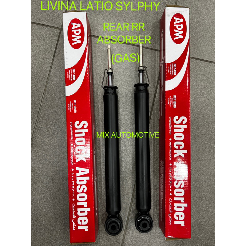 100% APM NISSAN GRAND LIVINA LATIO SYLPHY G11 (2005-2012) REAR BELAKANG ...