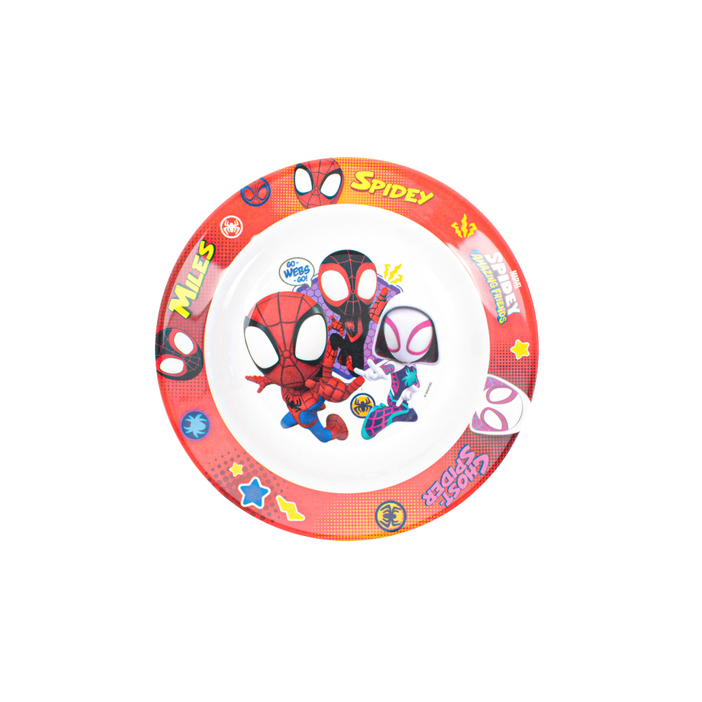 Marvel Spiderman Spidey 8 Inches Deep Plate Melamine Material For ...