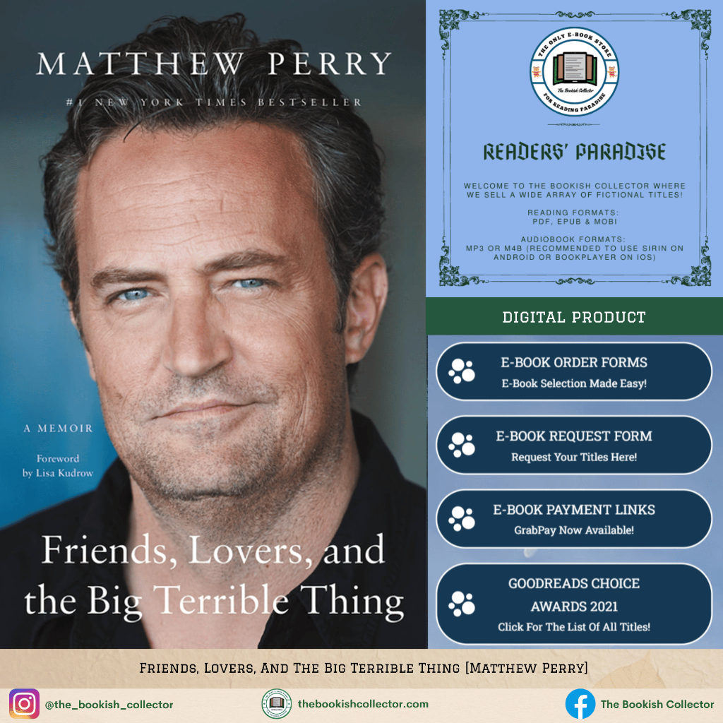 Friends, Lovers, And The Big Terrible Thing [Matthew Perry] | Shopee ...