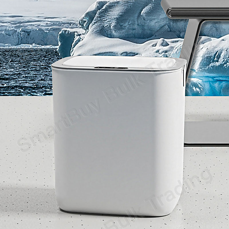 SmartBuy Smart Sensor Dustbin Garbage Bin with Purple Light USB ...