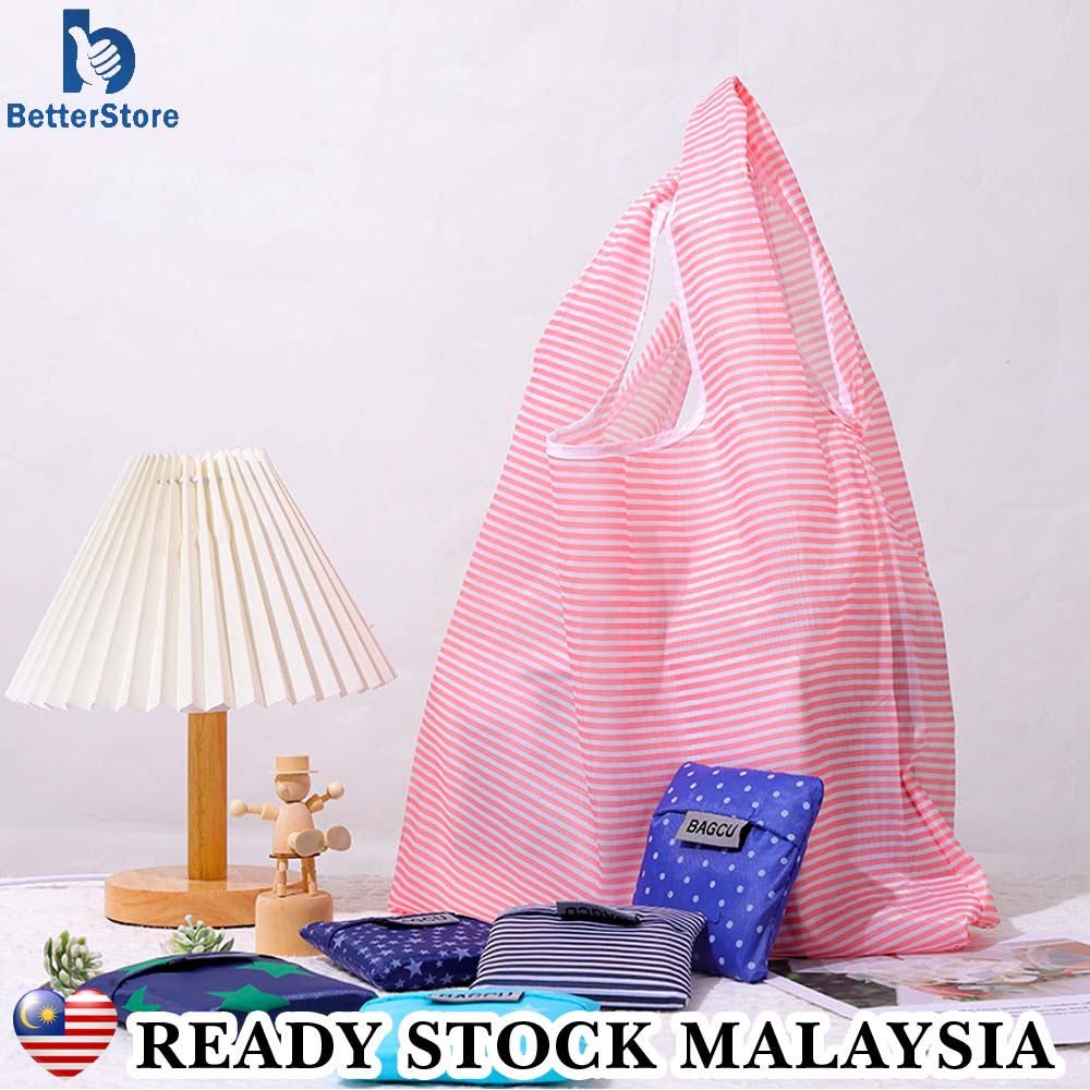 BS Foldable Shopping Bag Reusable Custom Folding Recycle Bag Waterproof ...