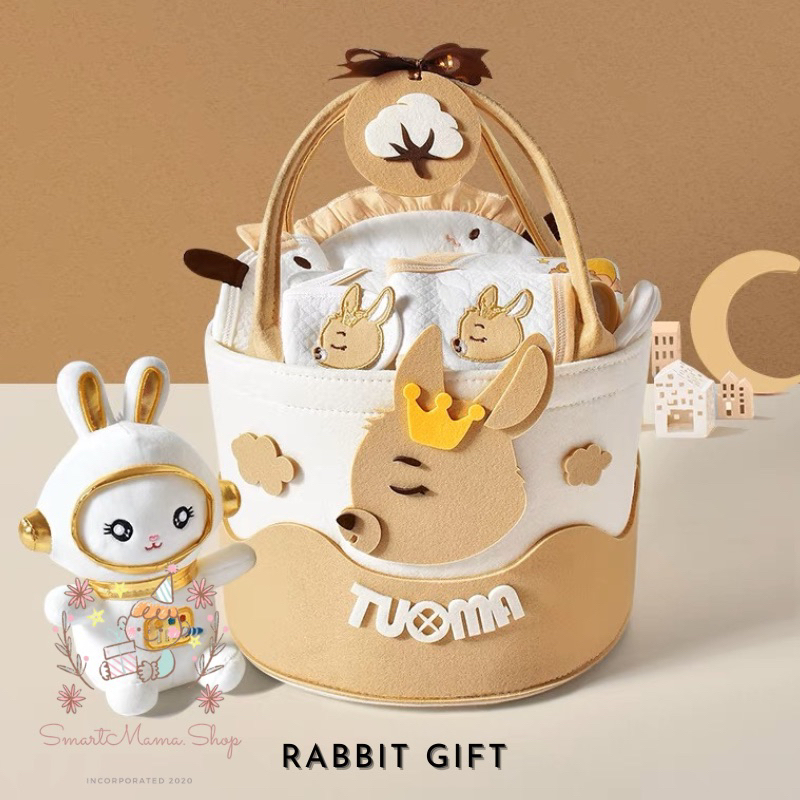 NEW ARRIVAL 】 Rabbit Design Luxury Baby Gift Hamper Set Suitcase Box ...