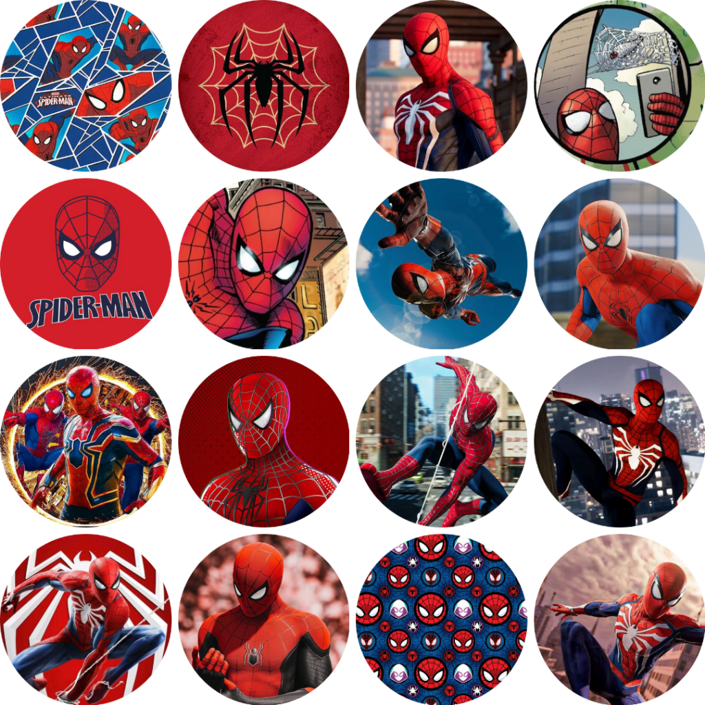 Marvel Spiderman Button Badge 58mm | Shopee Malaysia