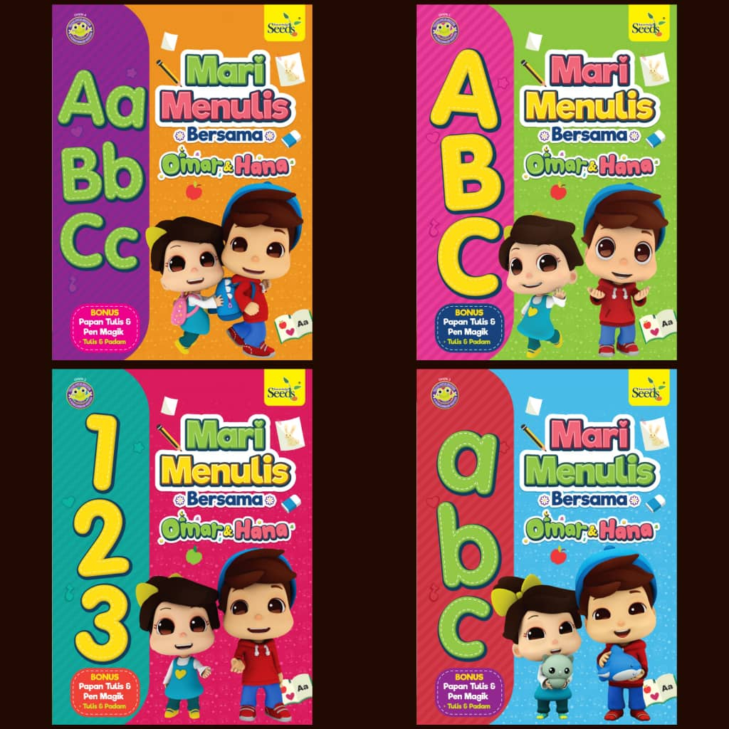 OMAR & HANA Mari Menulis - OH6N | Shopee Malaysia