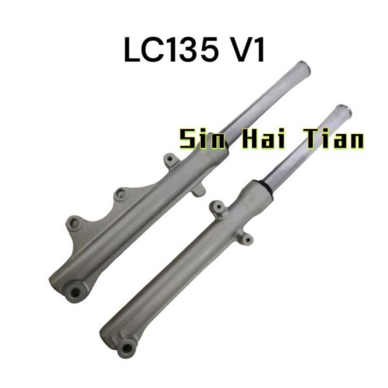 Yamaha LC135 V1 Front Fork Assy Complete Sets Fork Depan | Shopee Malaysia