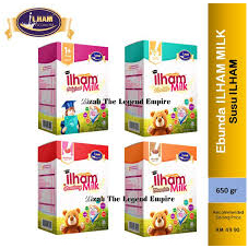 SUSU EBUNDA PACK BAHARU ILHAM PERISA ASLI 600G SUSU FORMULA UTK KANAK 1 ...