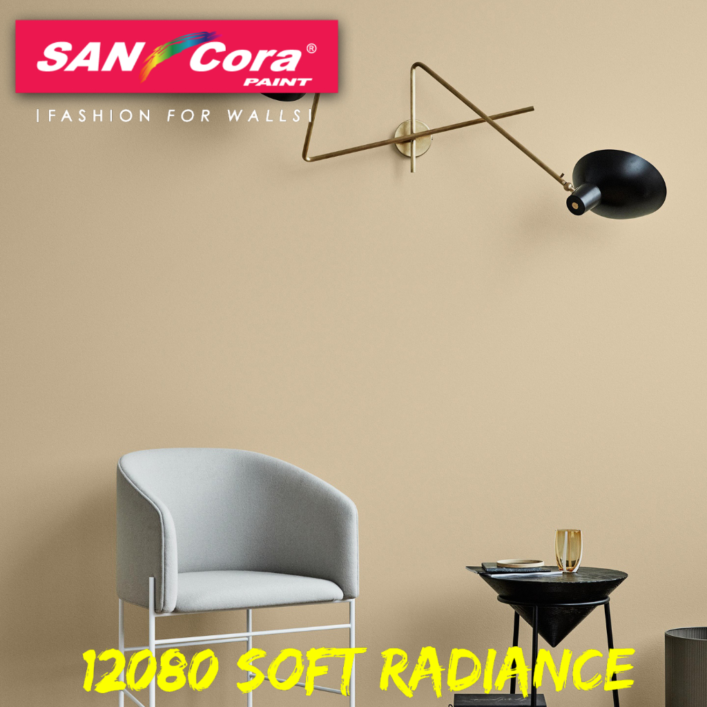 SINAR SANCORA 12080 SOFT RADIANCE 5 LITER I EMULSION Interior Exterior Wall Matt Paint Cat ...