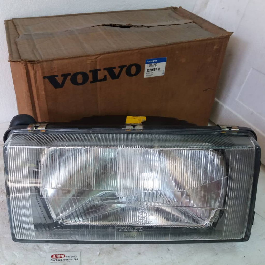 Original Volvo 740 760 940 960 1988-92 Head Lamp Complete H4 Left ...