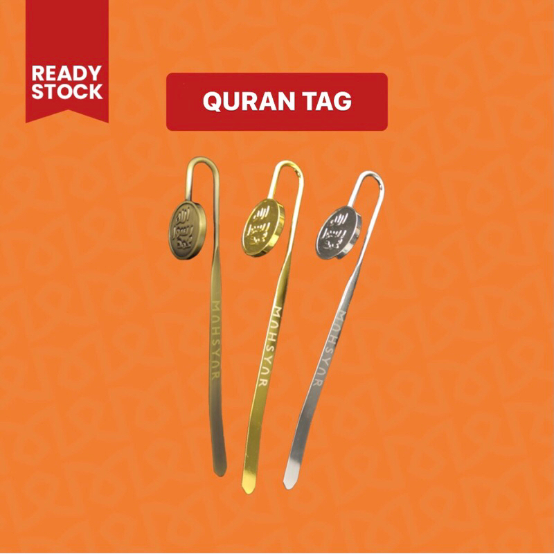 🎁 (FREE SHIPPING + FREEGIFT) Quran Tag/Bookmark/Penunjuk Al-Quran ...