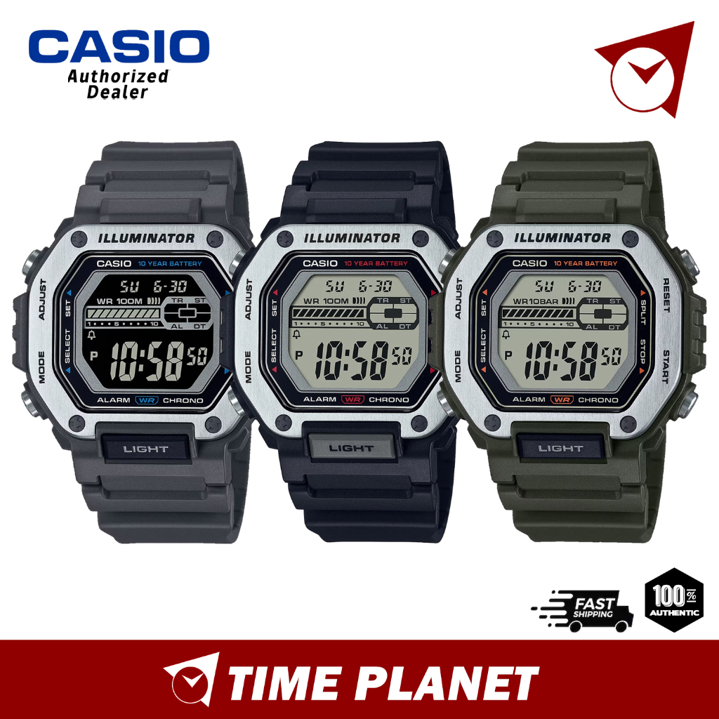 [Official Warranty] Casio Collection MWD-110H-1A / MWD-110H-3A / MWD ...