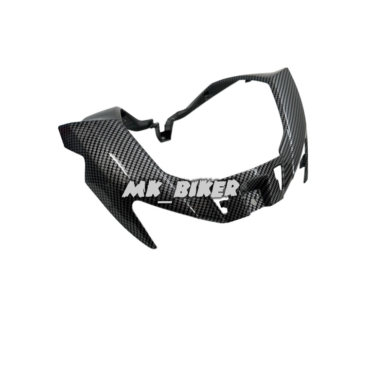 Yamaha Y15 Ysuku Forged Carbon Honeycomb Y15ZR Handle Bar Cover Kepala V2 / Visor Cap Y15 V2 ...
