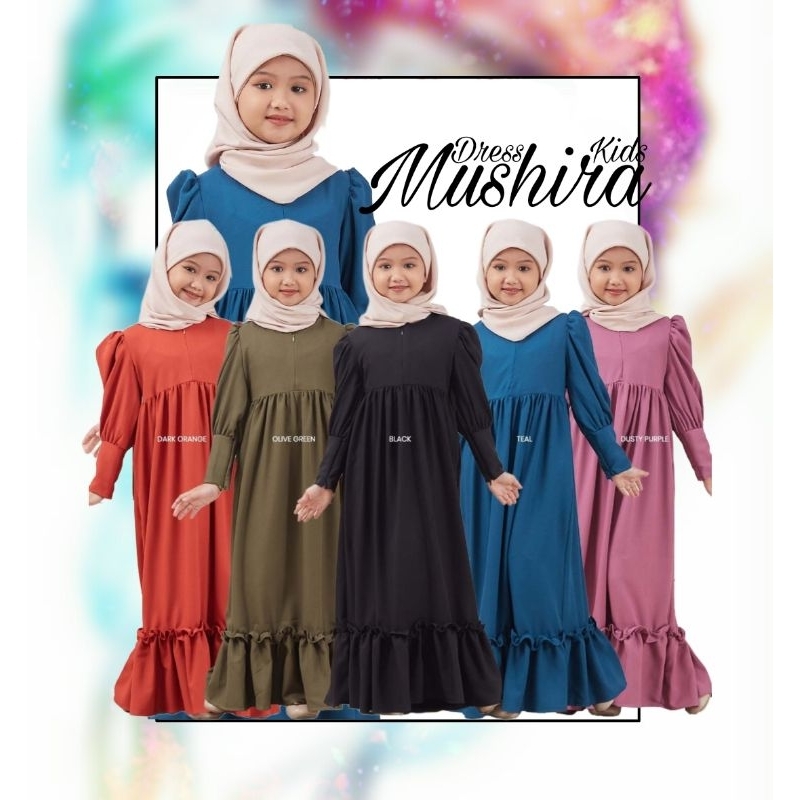 🇲🇾 Dress Mushira Kids and Mom New Design Baju Raya Viral Kurung Melayu ...