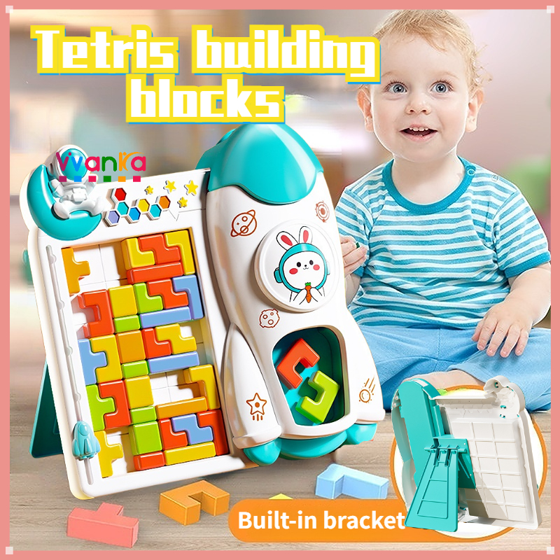 VVANKA [From KL] Puzzle Brain Teaser Block Toy Tangram Jigsaw for Kids ...