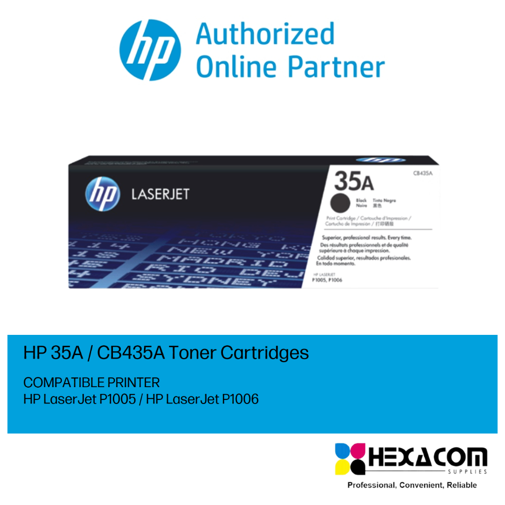 HP 35A Toner Cartridge CB435A | Shopee Malaysia