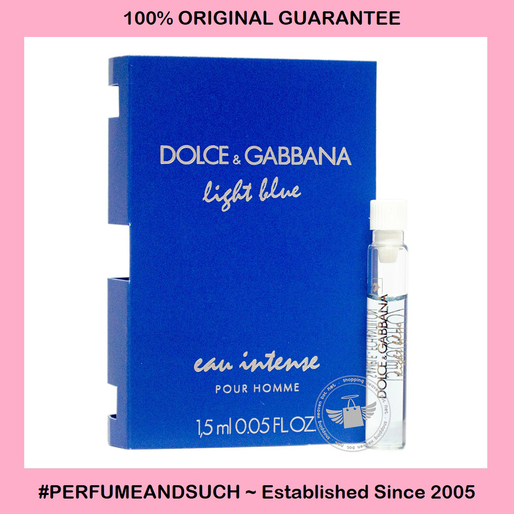 Dolce & Gabbana Light Blue Eau Intense Pour Homme 1.5ml EDP Dab-On ...