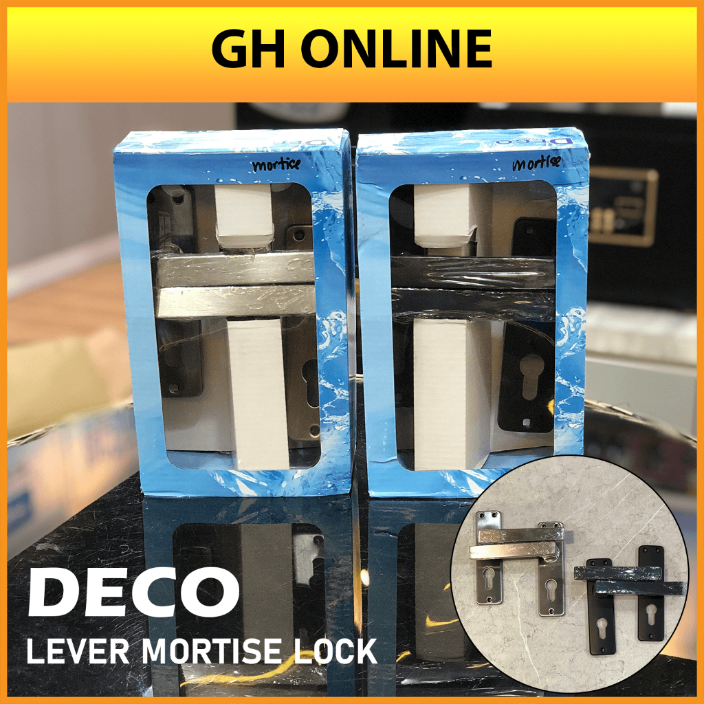 DECO LEVER MORTISE LOCK DOOR LOCK | Shopee Malaysia