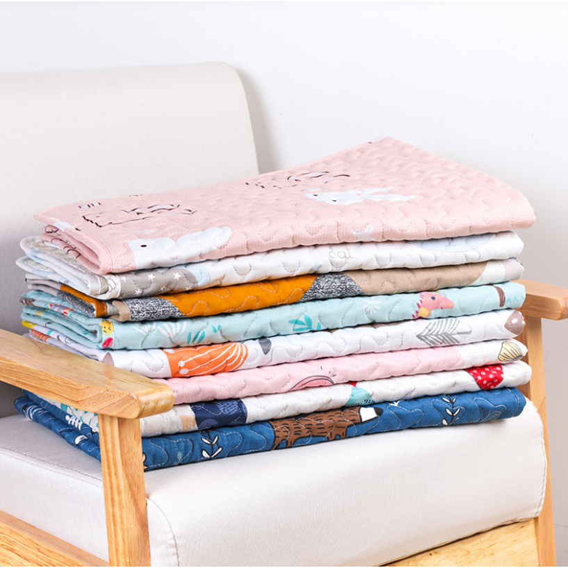 Pure Cotton Washable Pee Mat Anti Slip Pet Rabbit Dog Cat Baby Kid Play ...