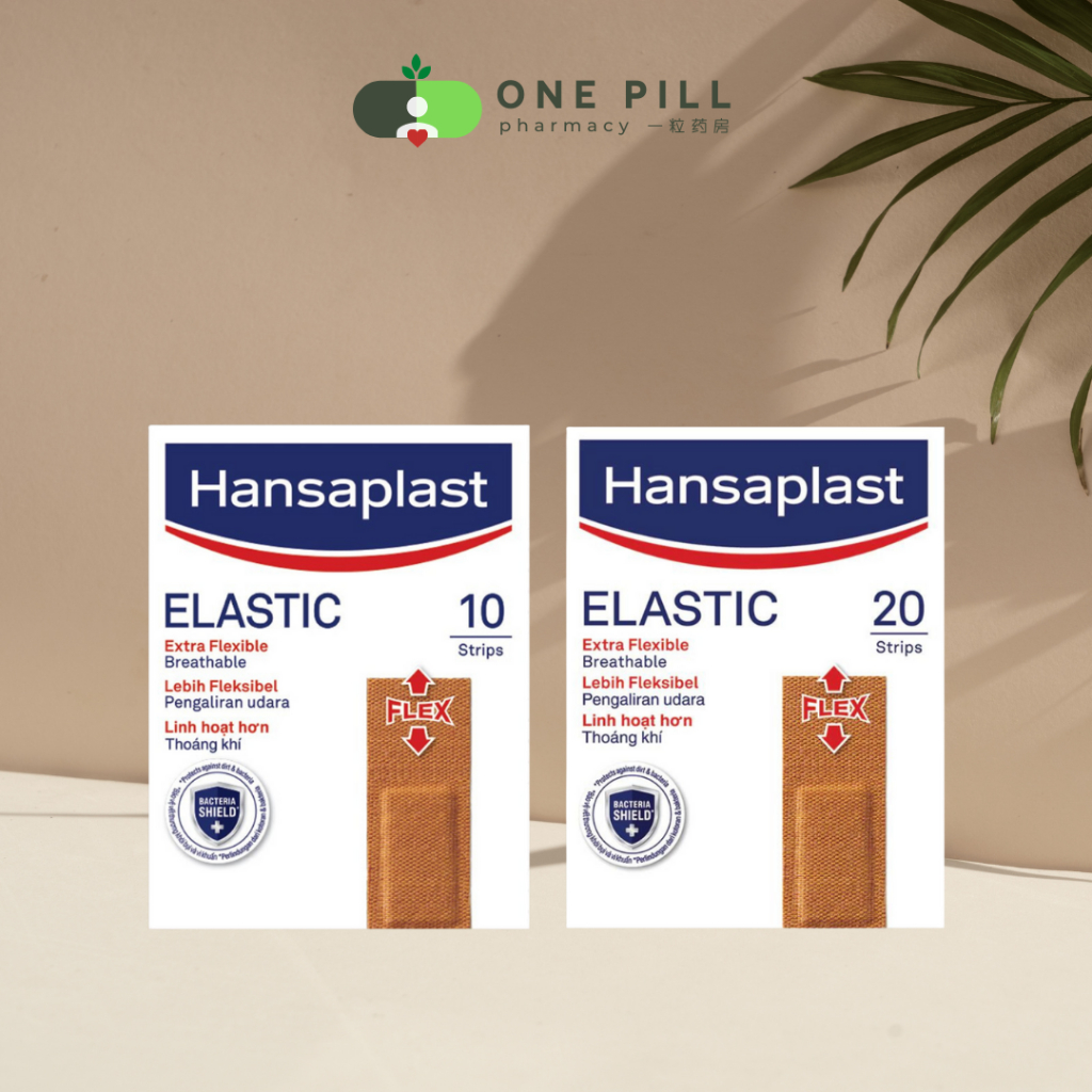 Hansaplast Elastic Plaster (10's/ 20's) | Exp: 02/2026 | Shopee Malaysia