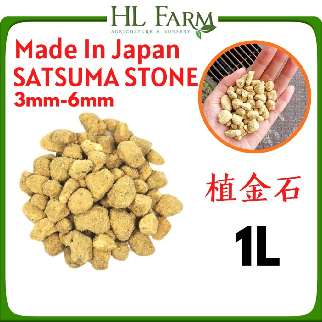 SATSUMA STONE / 植金石 / 1L / 3-6mm / Made In Japan | Shopee Malaysia