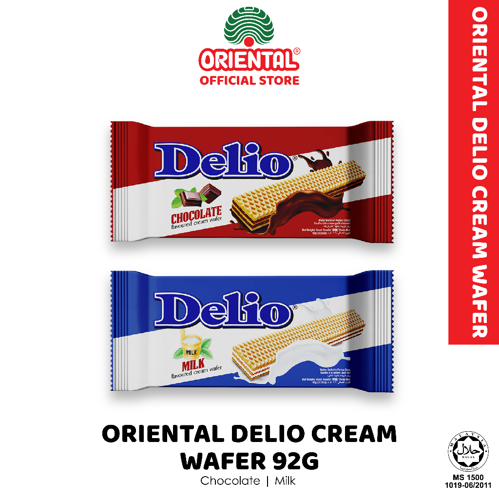 Delio Cream Wafer 92g | Shopee Malaysia