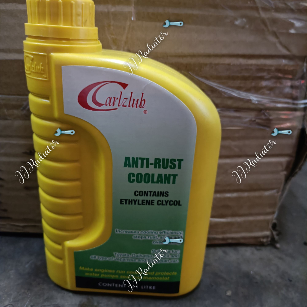 CARLZLUB Anti-Rust Coolant (1Liter)Radiator Green Coolant | Shopee Malaysia