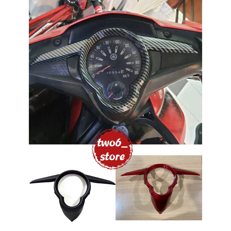 LC135 NEW V2-V7 METER COVER TOP COVER CARBON Yamaha Meter Top Cover ...