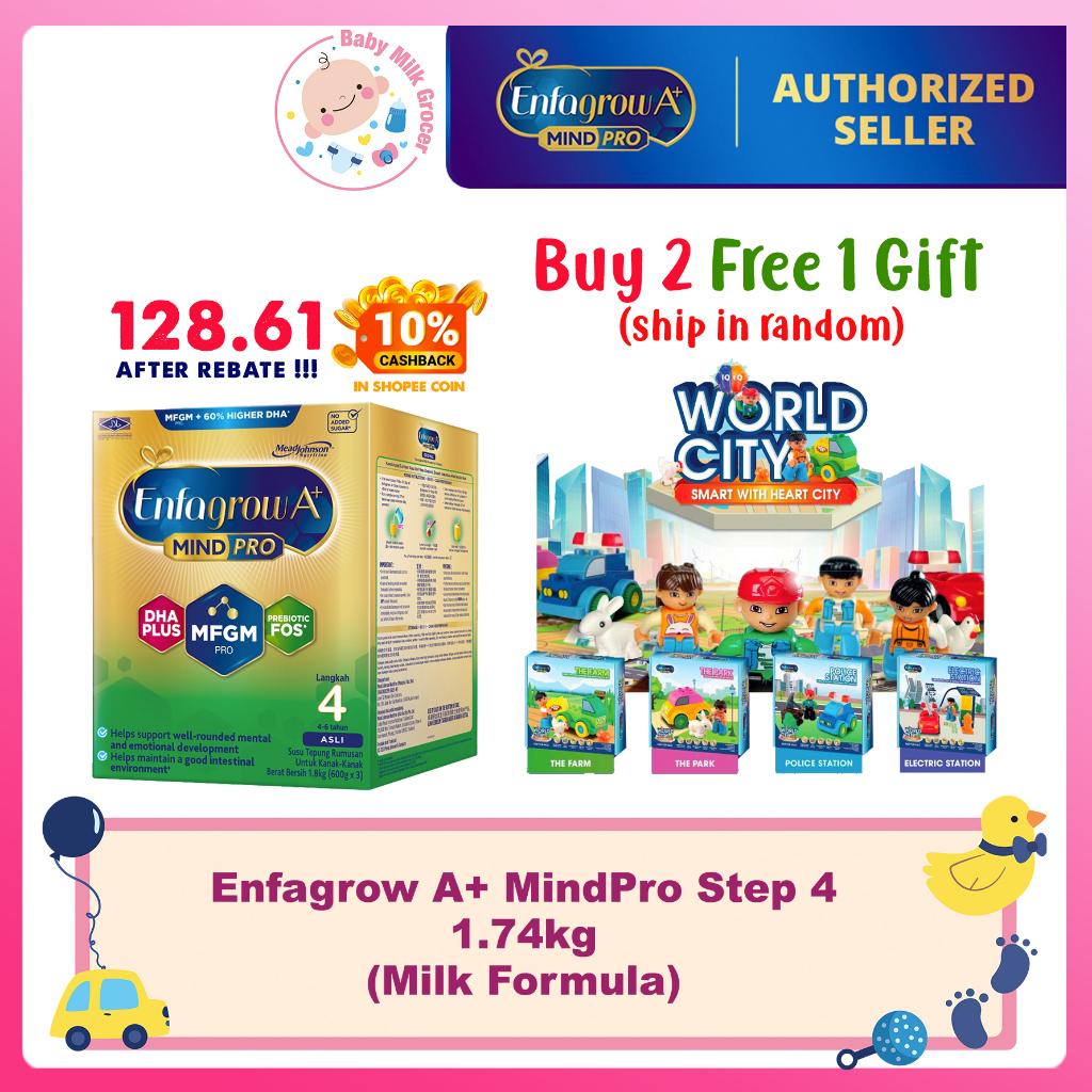 Enfagrow A+ MindPro Step 4 -1.74kg (Milk Formula) | Shopee Malaysia