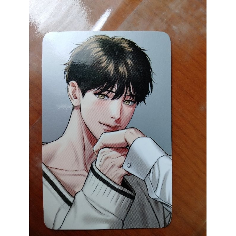 BL yaoi BJ ALEX photocard limited edition for first printed manhwa ...